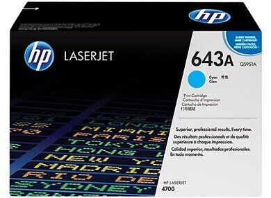 HP Q5951A 643A Toner Cyan original | Toneroffice, 426,56