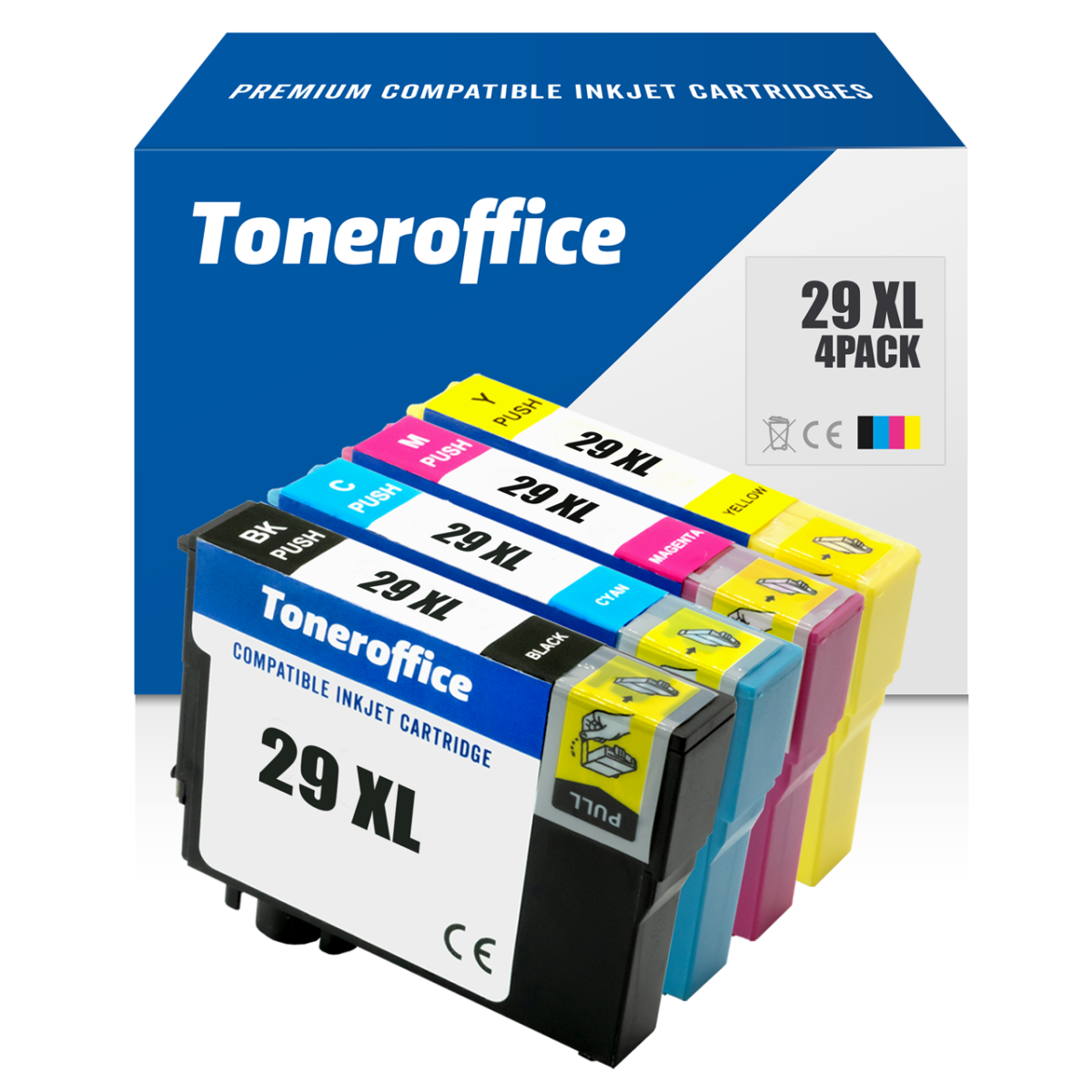 Epson XP 255 Druckerpatronen XL Set kompatibel, 14,99
